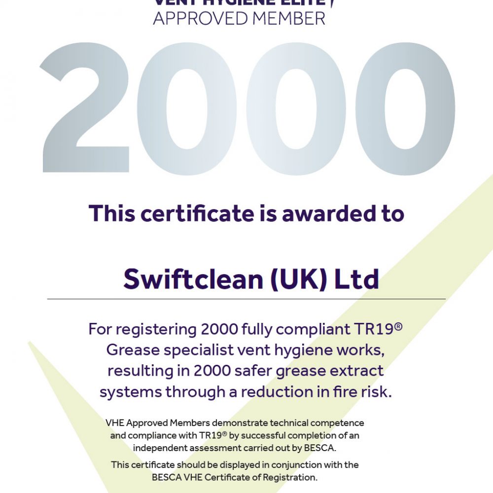 TR19®Grease - The new specification for kitchen extract fire safety ...